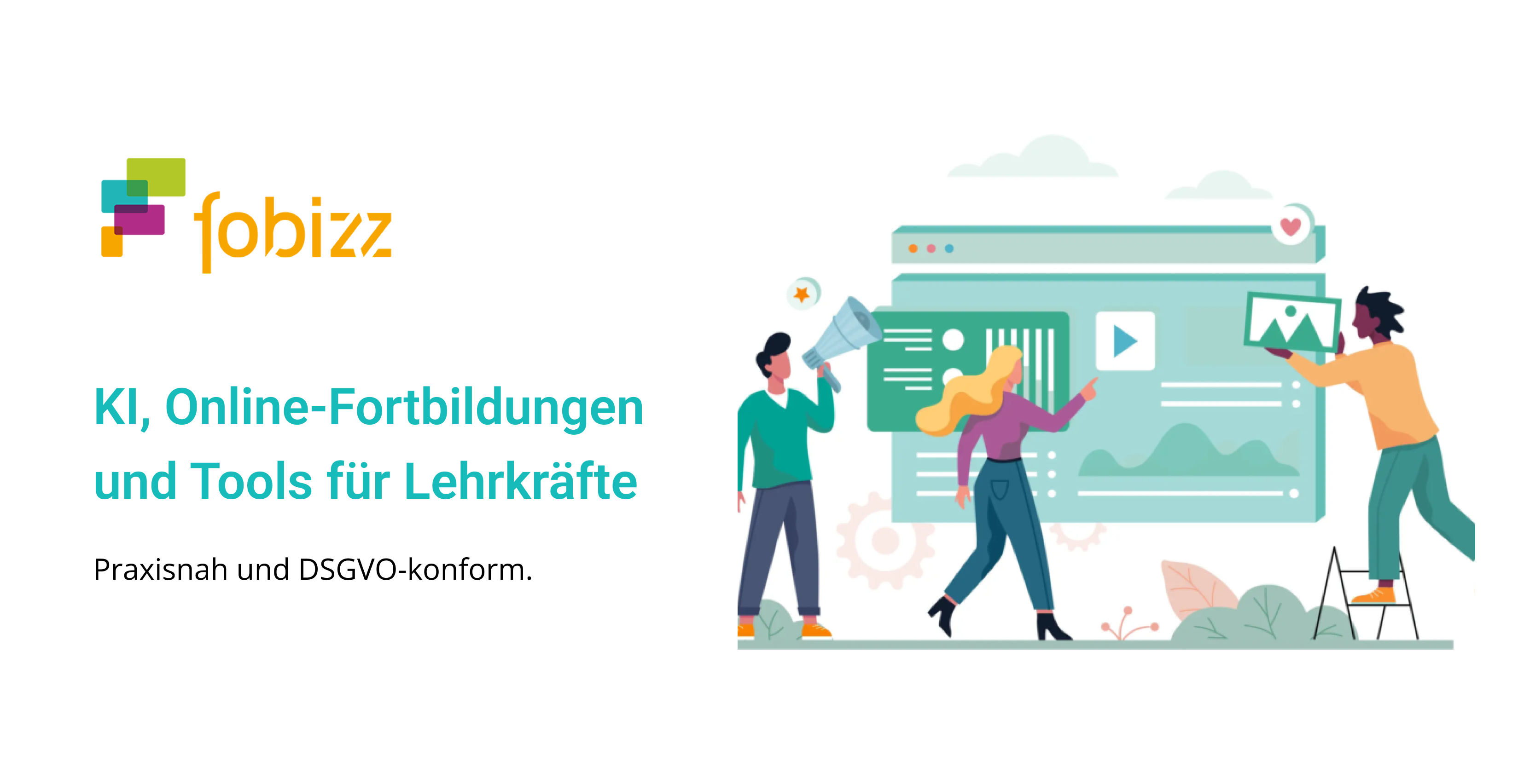 Digitale Fortbildungen & KI-Tools für Lehrkräfte | fobizz